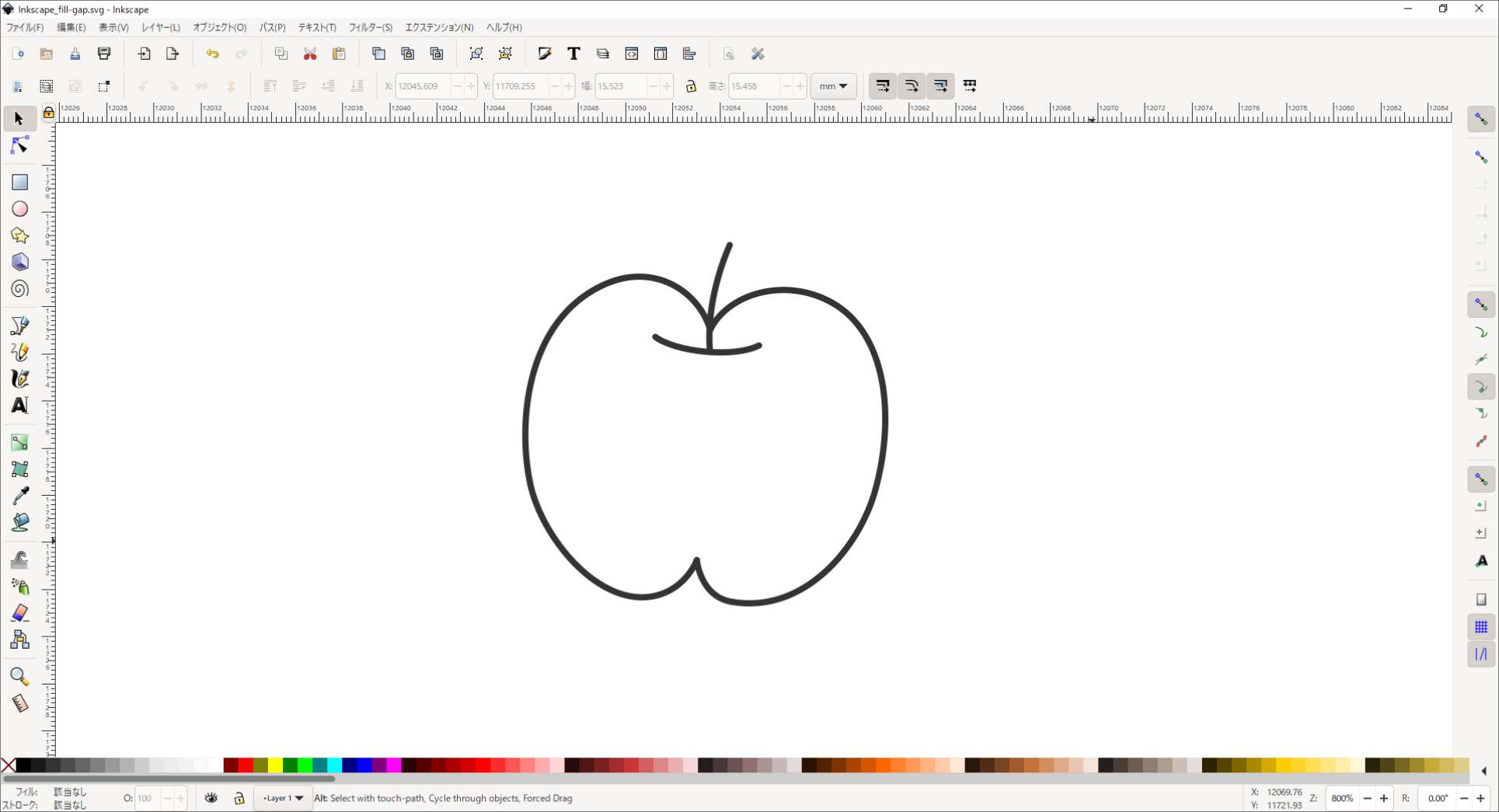 【解決】Inkscapeで塗りつぶしの隙間をなくす方法 | なのブログ | nanoblog(なのブログ)